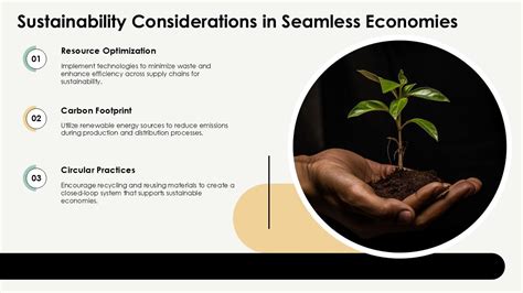 Sustainability Considerations In Seamless Economies Ppt Slides St Ai Ss Ppt Template