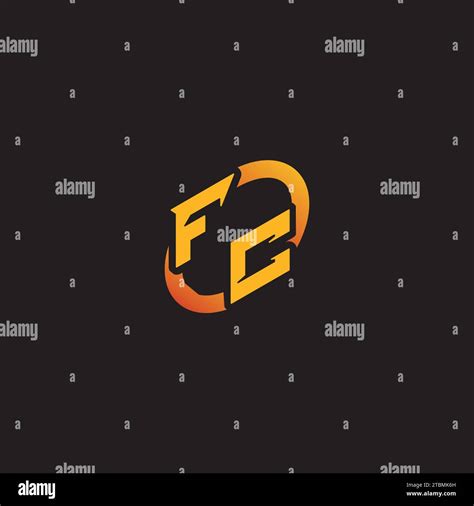 Cf Combination Letter Unique Initials Logo Esport For Gaming Team Youtube Twitch Stock Vector