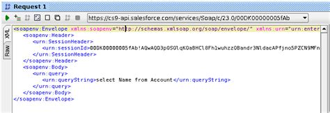 Salesforce And Soapui Using The Default Query Method Deadlypenguin