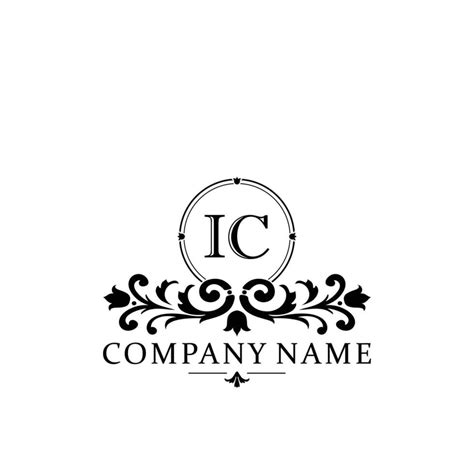 Initial Letter Ic Simple And Elegant Monogram Design Template Logo 26454959 Vector Art At Vecteezy