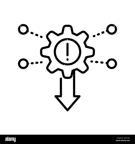 Loss Function Black Line Icon For Digital And Print Projects Minimal Clean Icons For Apps And