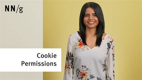 Cookie Permissions 6 Design Guidelines Video Nng