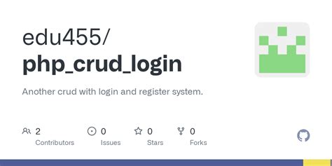 Github Edu455phpcrudlogin Another Crud With Login And Register