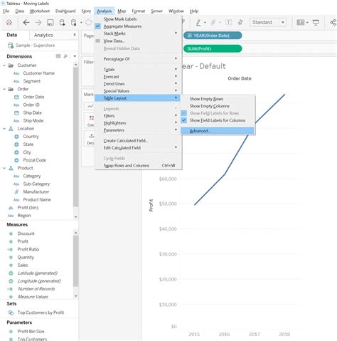 Questions From Tableau Training Moving Column Headers To The Top Of