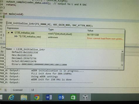 Cannot Load From Non Primitive Location Processors Forum Processors