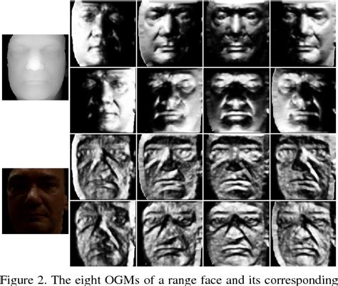 Figure 2 From Oriented Gradient Maps Based Automatic Asymmetric 3d 2d Face Recognition