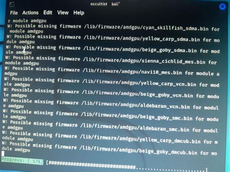 is there any way to install all those missing firmwares r kalilinux