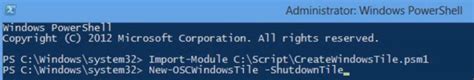 Creating Shutdown Tile In Windows TechBubbles