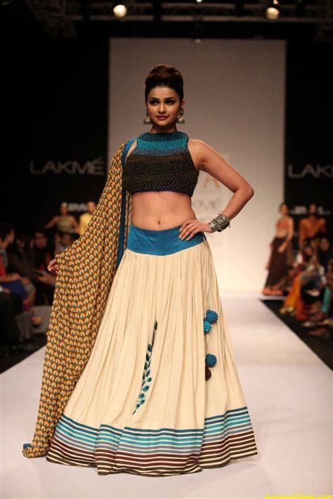 Prachi Desai Navel Show Photos In Blue Top Actress Album