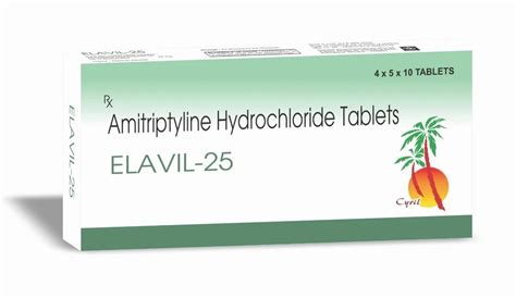 25mg Elavil Amitriptyline Tablet At ₹ 28 Strip Nagpur Id 2855562947462