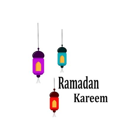 라마단과 이드 무바라크 벡터 인사말 배경 프리미엄 벡터