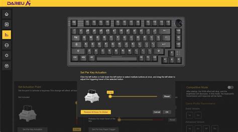 Bàn Phím Cơ Dareu Ek75 Rt Rapid Trigger Dareu Magnetic Switch Gg