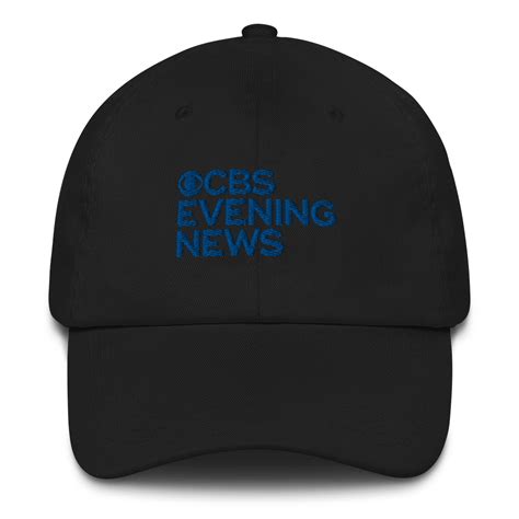 Cbs News Por La Noche Noticias Logo Sombrero Bordado Paramount Shop