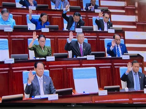 រដ្ឋសភា អនុម័តលុបចោលកិច្ចព្រមព្រៀងស្តីពីការជំរុញ និងសម្រួលពាណិជ្ជកម្មតំបន់ត្រីកោណអភិវឌ្ឍន៍