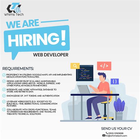 whims tech on linkedin whimstech hiring joinus webdevelop fullstackdeveloper