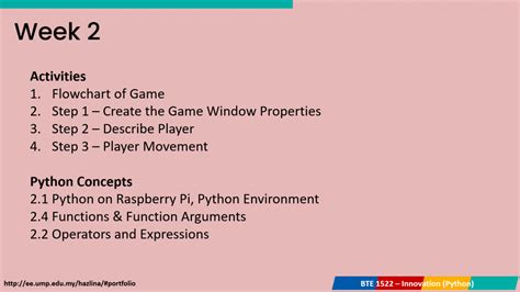 Bte1522 Innovation Python Act 1 2 3 Ir Dr Nurul Hazlina Noordin