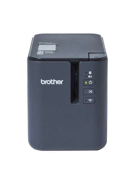 Brother Pt P Nw Label Printer For Work With Wireless Pc Compatible Pt P Nw Pt P Nw