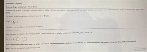 solved problem 6 ft point representing a function as a
