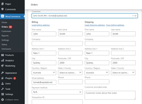 WooCommerce Manual Order Quick Guide