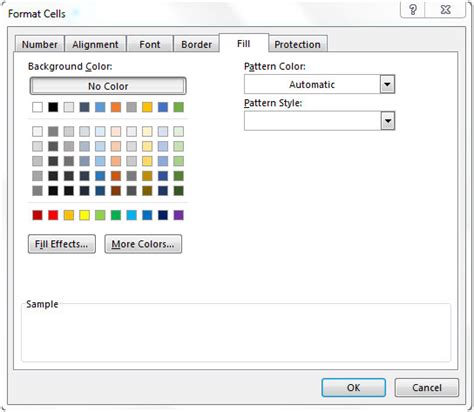 Displaying The Format Cells Dialog Box In Microsoft Excel 2010