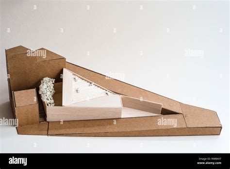 Abstract Architectural Chipboard Models