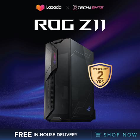Asus Rog Z Mini Itx Dtx Gaming Case Lazada Singapore