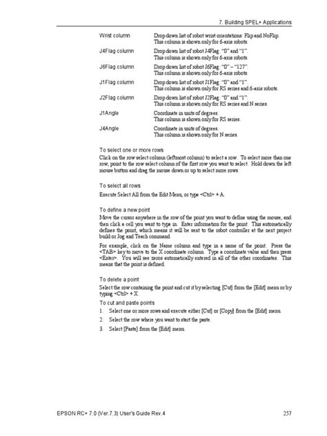 Epson Rc Pl 70 Users Guide Rc700a Rc90 T 257 365 Pdf Window