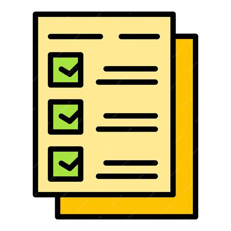Premium Vector Work Checklist Icon Outline Vector Check Clipboard