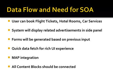 Soa Development Requirement Analysis Ppt