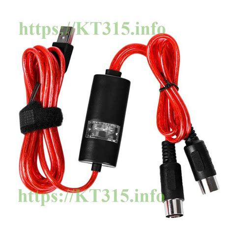 Midi Usb кабель для синтезатора