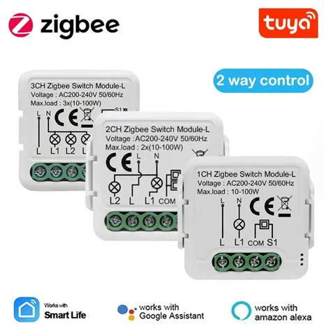 Tuya Zigbee 3 0 Smart Dimmer Switch Module Supports 2 Way Control