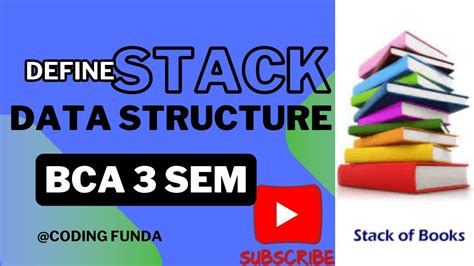 Stack In Data Structure Using C Youtube