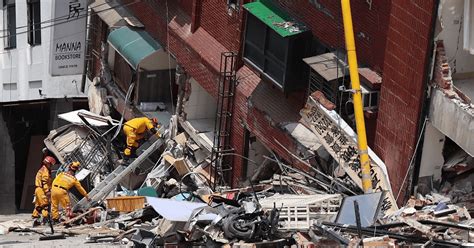 តៃវ៉ាន់ កើតមានគ្រោះរញ្ជួយដី កម្រិត 5 8 រ៉ិចទ័រ ជារញ្ជួយដីខ្លាំងជាងគេក្នុងរយៈ២៥ឆ្នាំនេះ