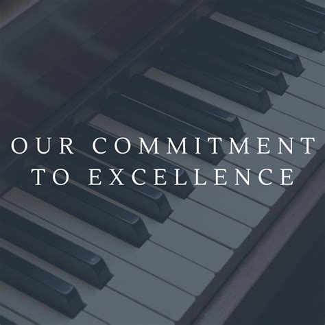 Our Commitment To Excellence