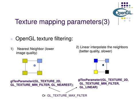 Ppt Texture Mapping Introduction And Basic Opengl Functionality