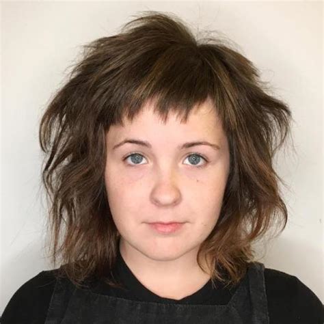 20 Medium Razored Cut With Cropped Bangs CapelliStyle