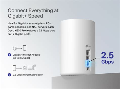 Mua Tp Link Deco Axe Tri Band Wifi E Mesh Wifi System Deco Xe Pro G Wan Lan Ports
