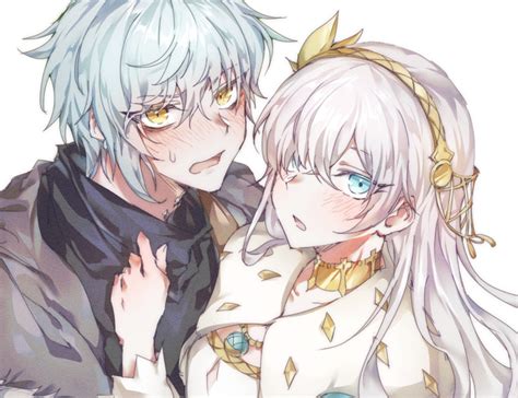 Safebooru 1boy 1girl Anastasia Fate Blue Eyes Blush Couple Crown