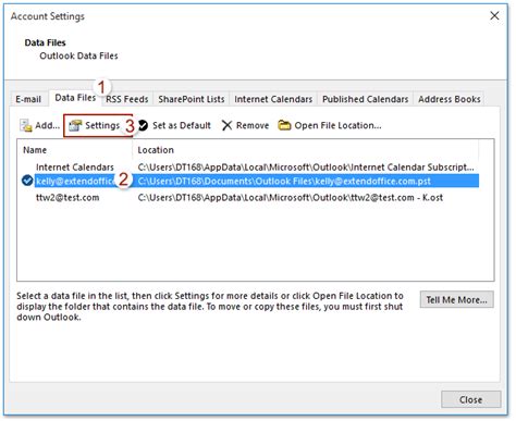 How To Change An Email Accounts Name In Outlook