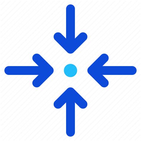 Arrows Collapse Icon Download On Iconfinder On Iconfinder