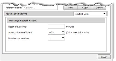 Reach Data Selecting A Routing Method Civilgeo Knowledge Base