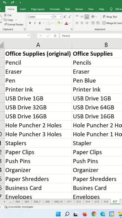 Xybernetics Inc On Linkedin Excel Tips And Tricks Compare Two Lists In Excel