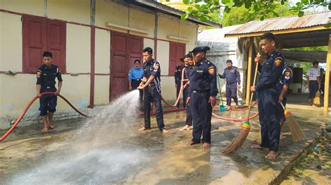 ၇၆ နှစ်မြောက် မြန်မာနိုင်ငံမီးသတ်တပ်ဖွဲ့နေ့ကို ဂုဏ်ပြုကြိုဆိုသောအားဖ