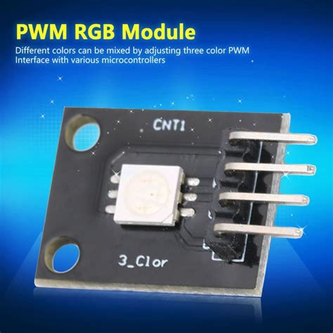 Diy Electronic Kit Pcb Board Pwm Modulator 5v Common Cathode Drive Rgb Smd Led Board Module With