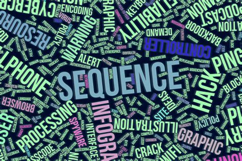 시퀀스 비즈니스 정보 기술 또는 그것에 대 한 개념적 단어 구름 0명에 대한 스톡 벡터 아트 및 기타 이미지 0명 계산기 데이터 Istock