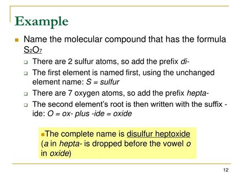 Ppt Part Iii Naming Binary Covalent Compounds Powerpoint