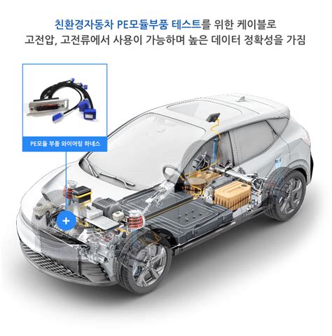 PE모듈 부품 와이어링 하네스 전기차 와이어링 하네스 주 케이더블유에스