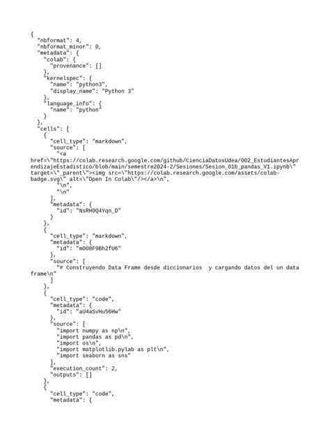Sesion01bpandasv1ipynb Pdf Stars Drug Discovery