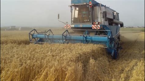 Жътва на пшеница с Fortschritt E516 - Wheat harvest combine E516 - YouTube