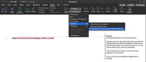 How To Remove Track Changes In MS Word Proofed S Writing Tips